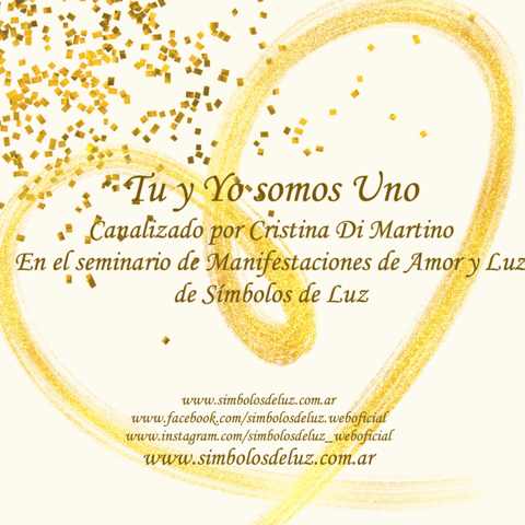 tu-y-yo-somos-uno | Símbolos de Luz de Cristina Di Martino